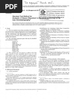 Astm D3612 02 2017 | PDF | Gas Chromatography | Gases