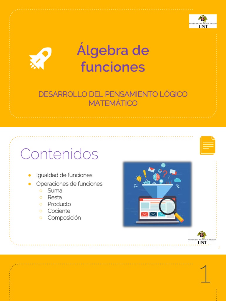 s12 - Álgebra de Funciones | PDF | División (Matemáticas) | Análisis