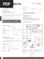 IELTS Mock Test 2022 August Listening Practice Test 1 Q | PDF ...