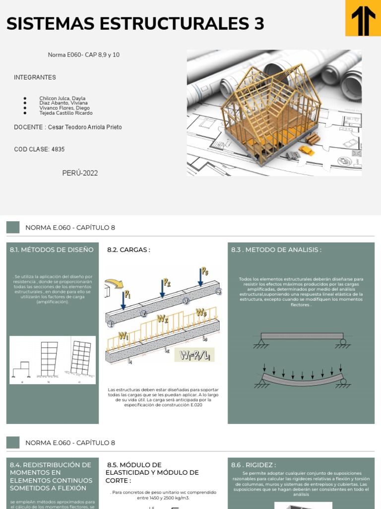 Grupo3 Norma E0 60 Pdf Doblar Viga Estructura