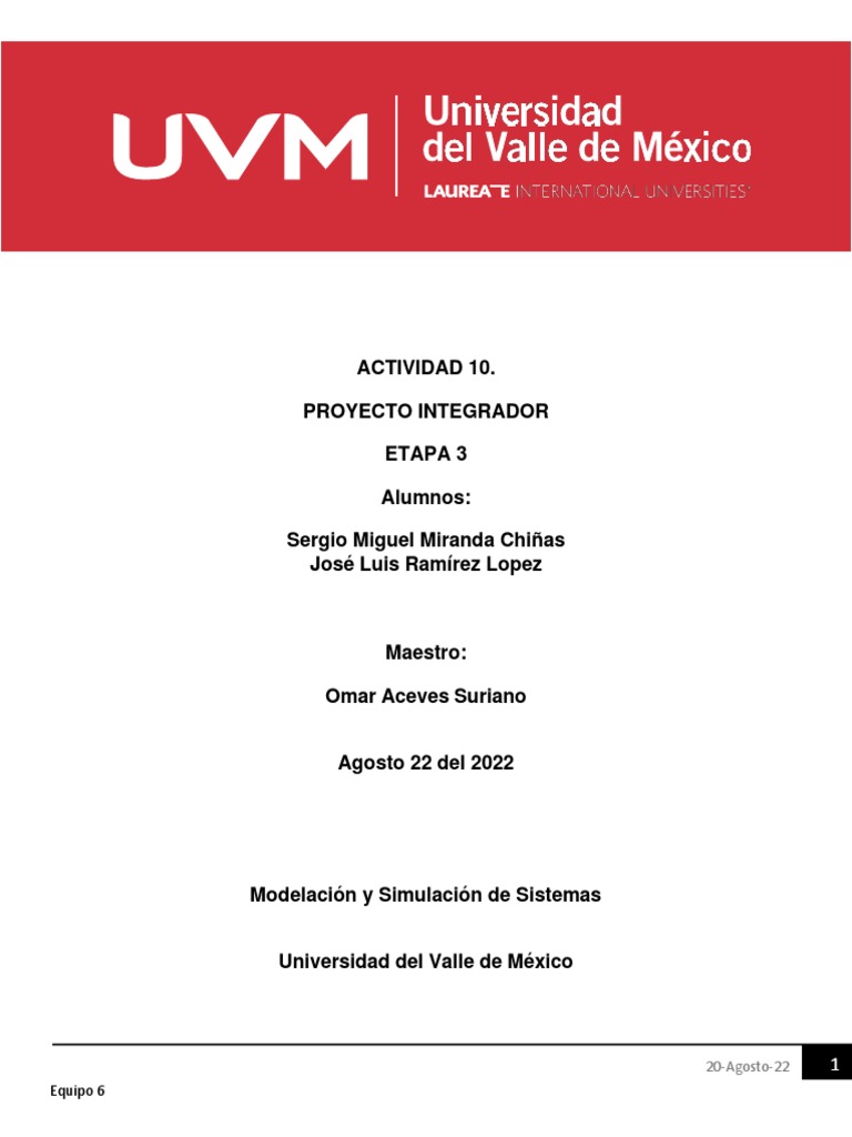 A10 Equipo2 | PDF | Simulación | Software
