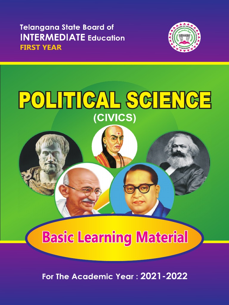 Political Science I (EM) BLM 2021-22 FINAL | PDF | Mahatma Gandhi ...