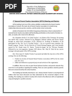 Pta Accomplishment Report 2023 | PDF