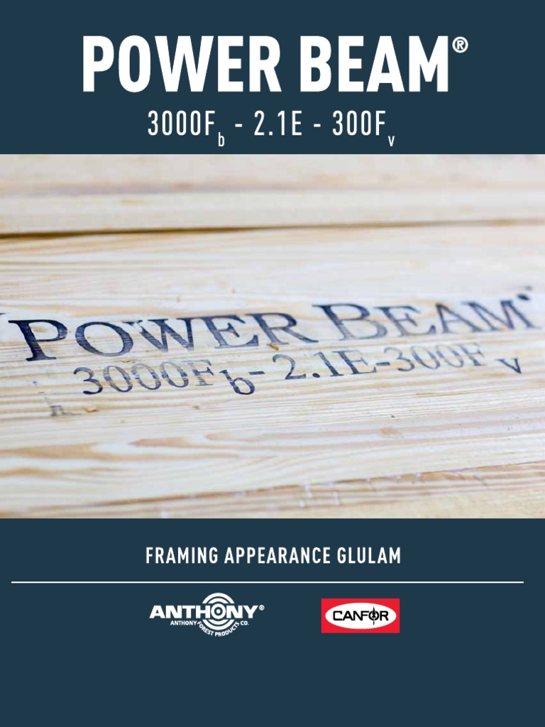 Anthony Power-Beam-Brochure | PDF | Screw | Beam (Structure)