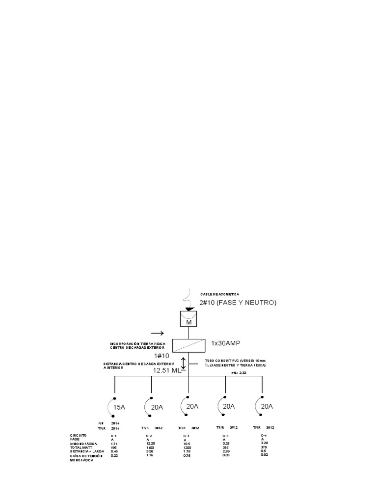 Diagrama Unifilar-Model | PDF