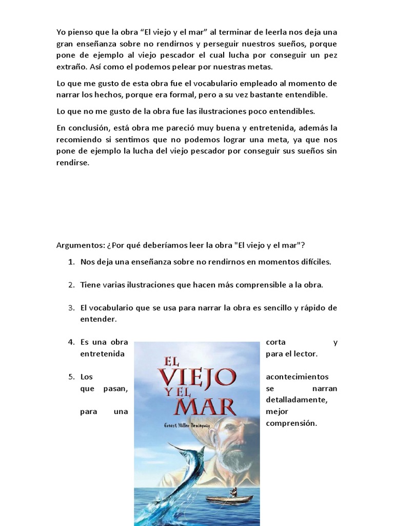 Viejo y El Mar | PDF
