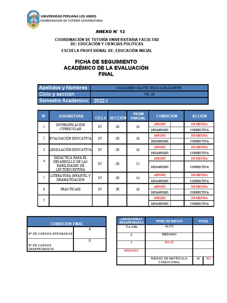 ANEXO Nota Final | PDF