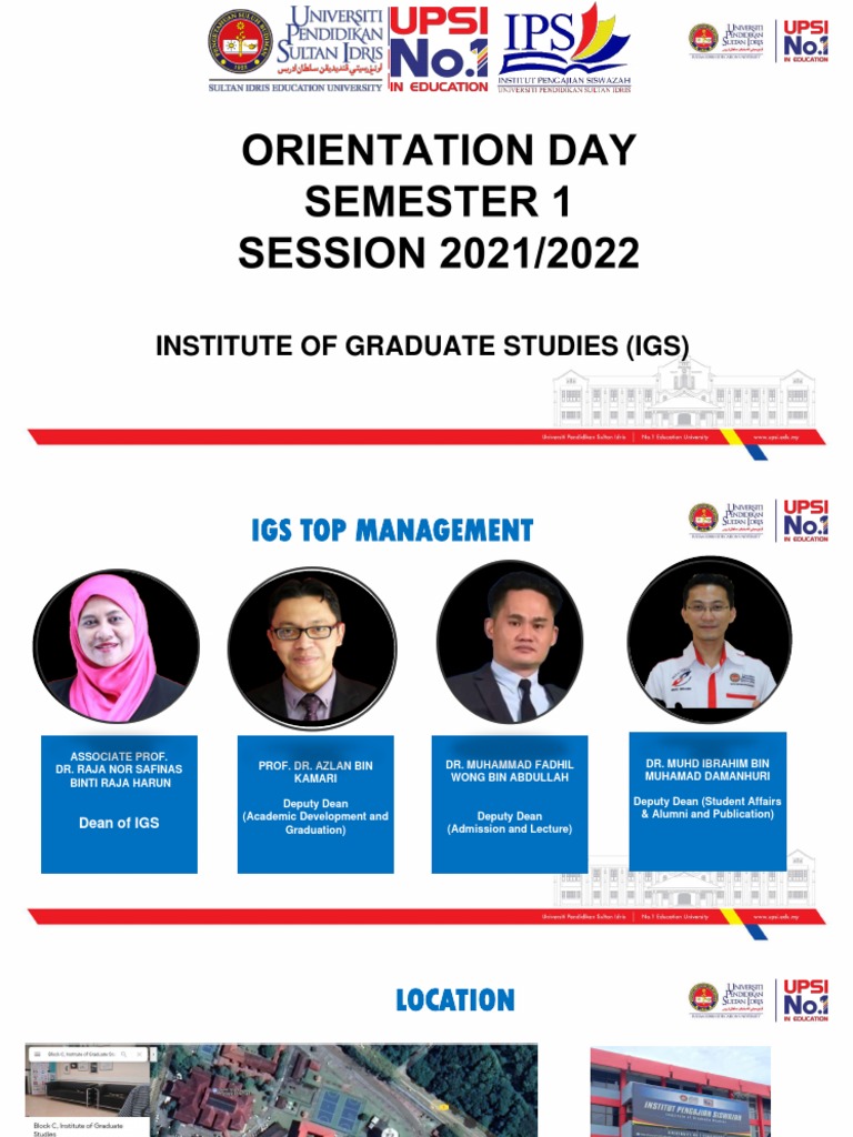 Institute of Graduate Studies (Igs) | PDF | Thesis | Course Credit