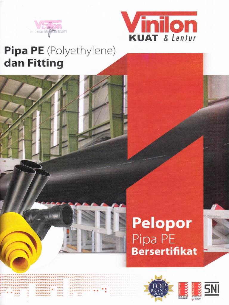Pipa PE Vinilon: Kuat dan Fleksibel | PDF