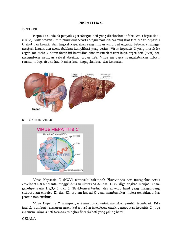 Hepatitis C | PDF | Pengembangan Diri | Kesehatan Holistik