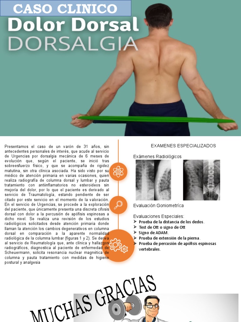 Caso Clinico Dorsalgia | PDF