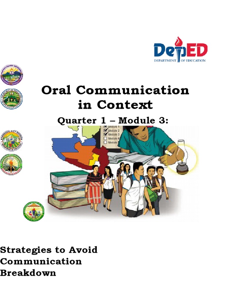 ORAL COM 11 Quarter 1 Module 3 | PDF | Communication | Interpersonal ...