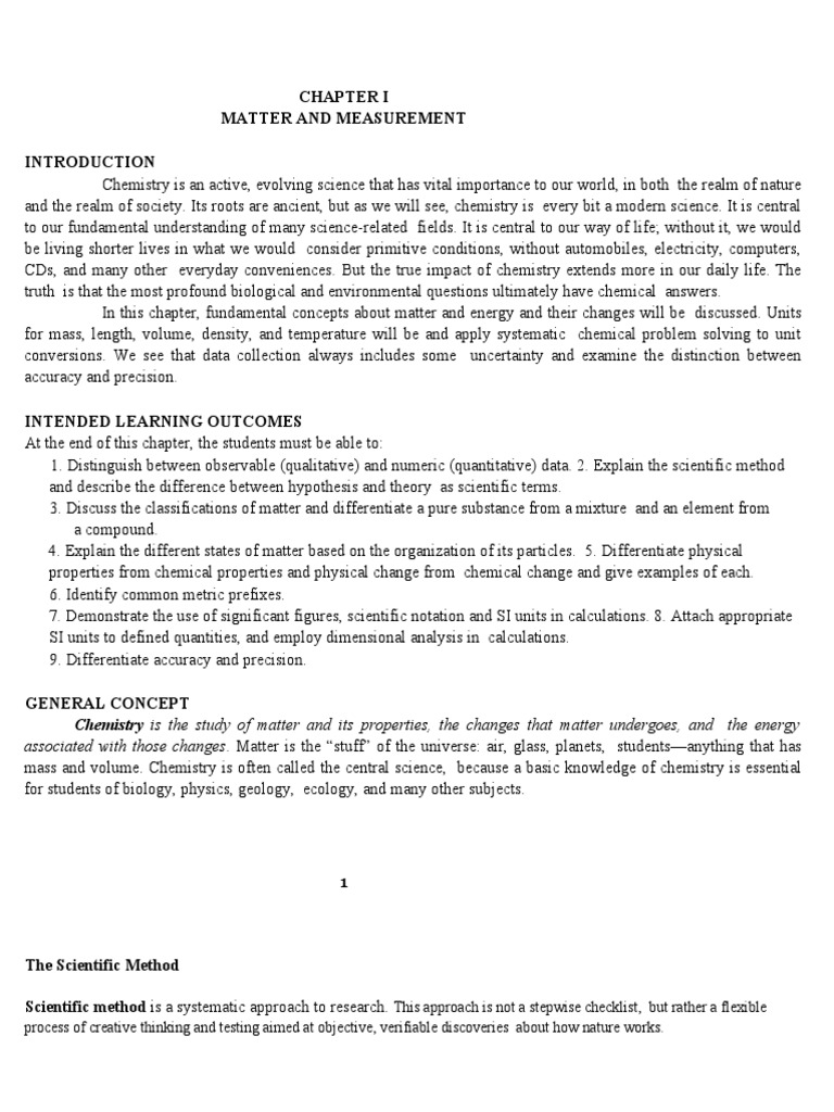 1 Chem 103 Module | PDF
