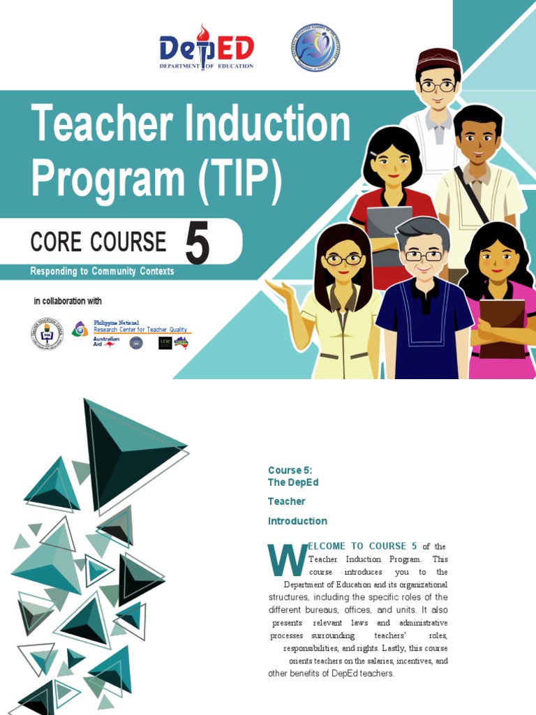 TIP COURSE 5 With Answer | PDF | Teachers | Governance