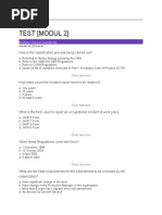 COSH Post Exam Revised | PDF | Occupational Safety And Health | Safety