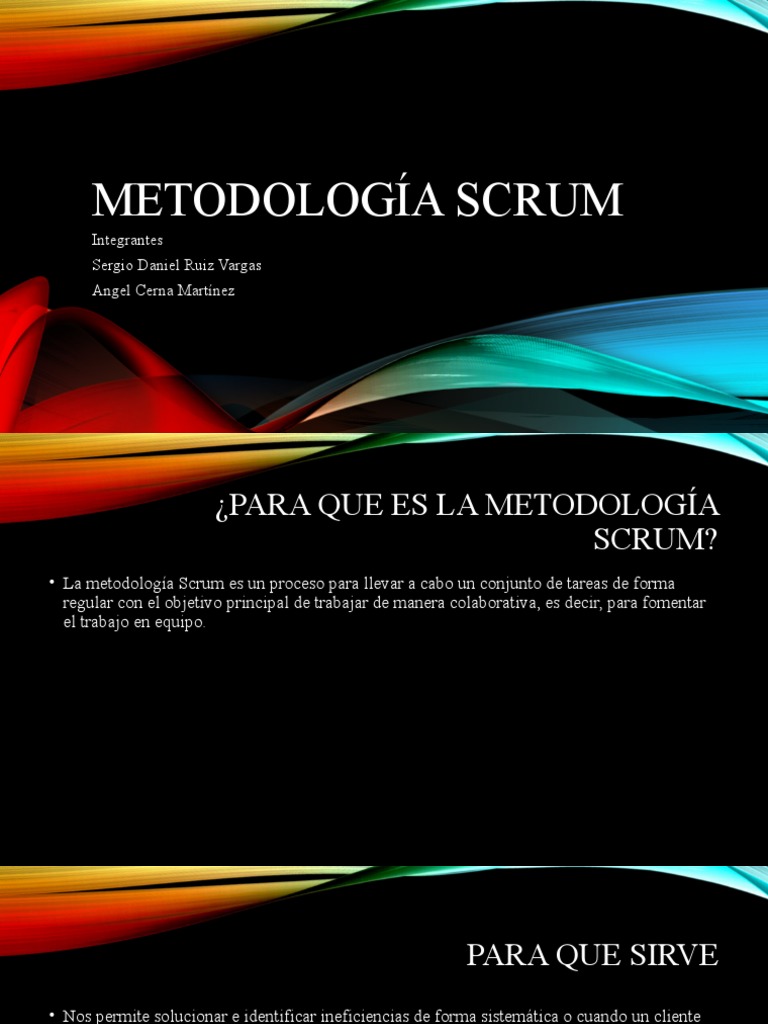 Metodología Scrum | PDF | Scrum (desarrollo de software) | Business