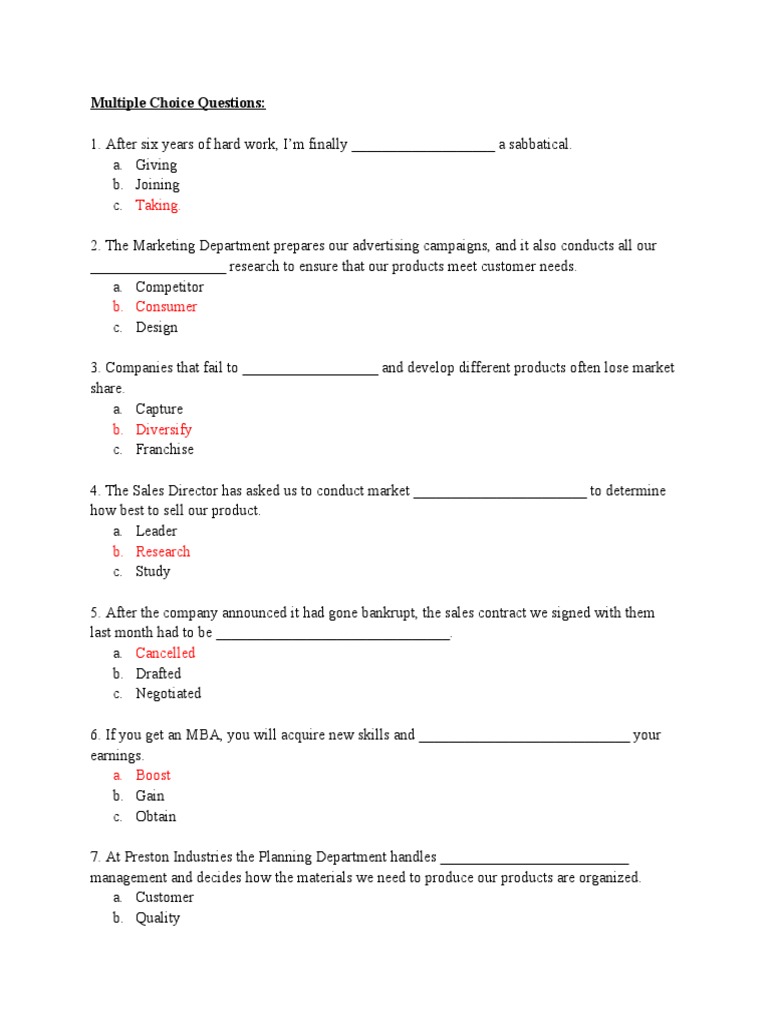 Accounting Exam Answer Key | PDF | Goal | Cognitive Science