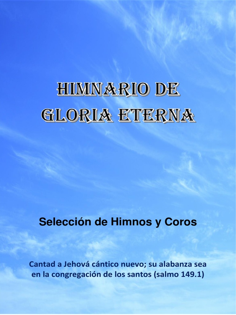 Himnario de Gloria Eterna Final | PDF | Cristo (título) | Jesús