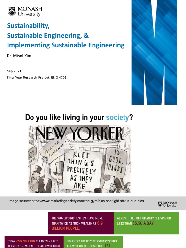 Sustainable Engineering Lecture Slides | PDF | Sustainability | Nature