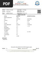 LIVER PROFILE LFT Test Report Format Example Sample Template Drlogy Lab ...