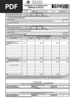 Certificate of Creditable Tax Withheld | PDF | Value Added Tax | Taxes