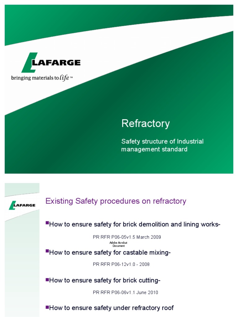 Safety Structure of Industrial Management Standard | PDF