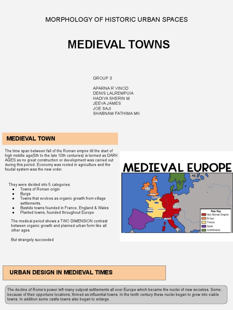 UD - Medieval Towns | PDF | Siena | Fortification