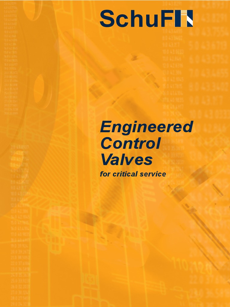 Engineered Control Valves: For Critical Service | PDF | Valve | Steam
