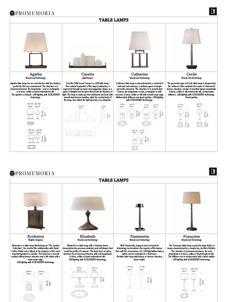 PROMEMORIA - Lighting | PDF | Lighting | Glasses