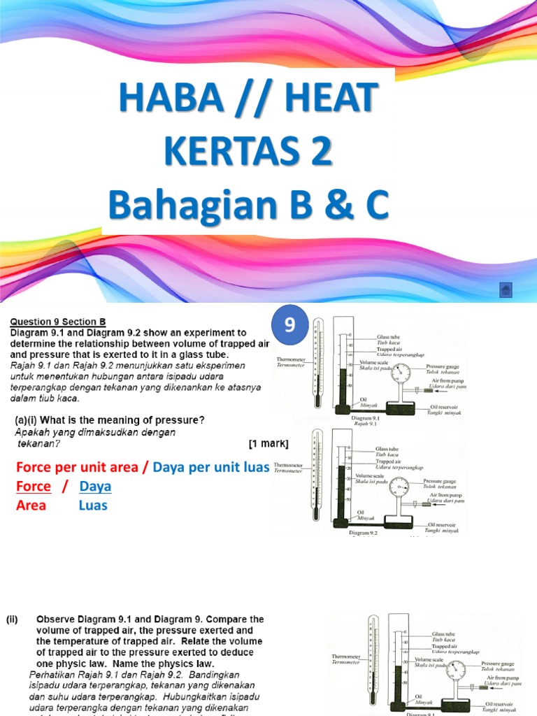 Heat Bahagian B Dan C Paper 2 2020 | PDF | Heat | Heat Capacity