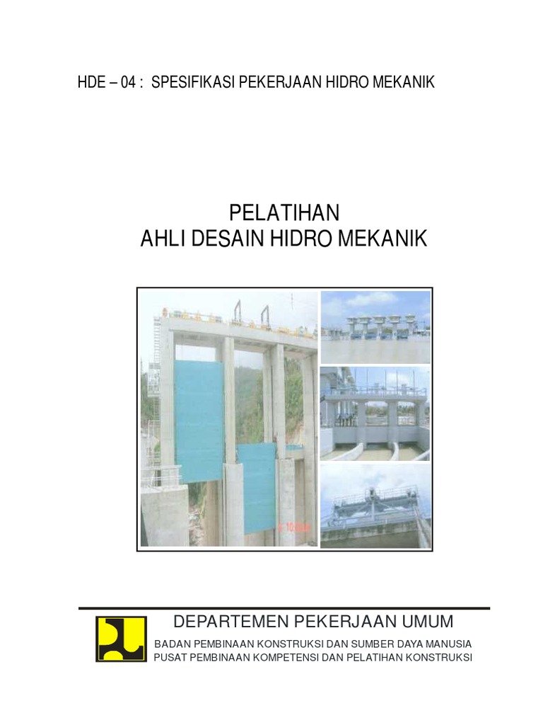 2006-04-Spesifikasi Pekerjaan Hidro Mekanik | PDF
