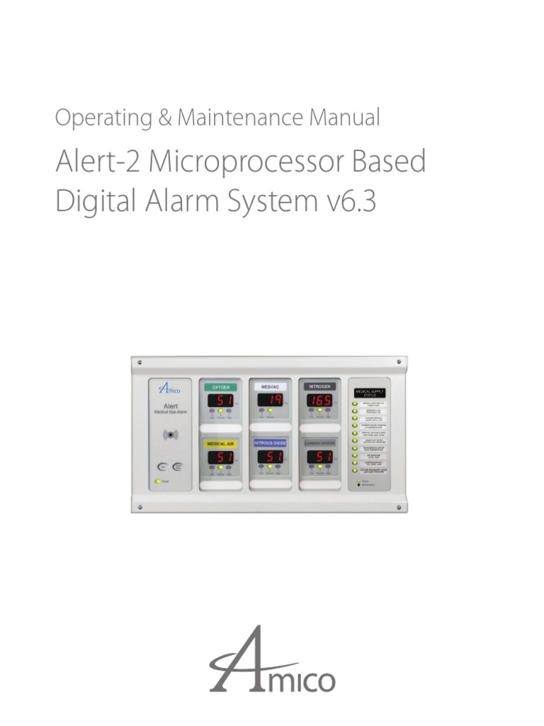 Amico Alert-2 Alarm System Manual | PDF | Power Supply | Electrical ...