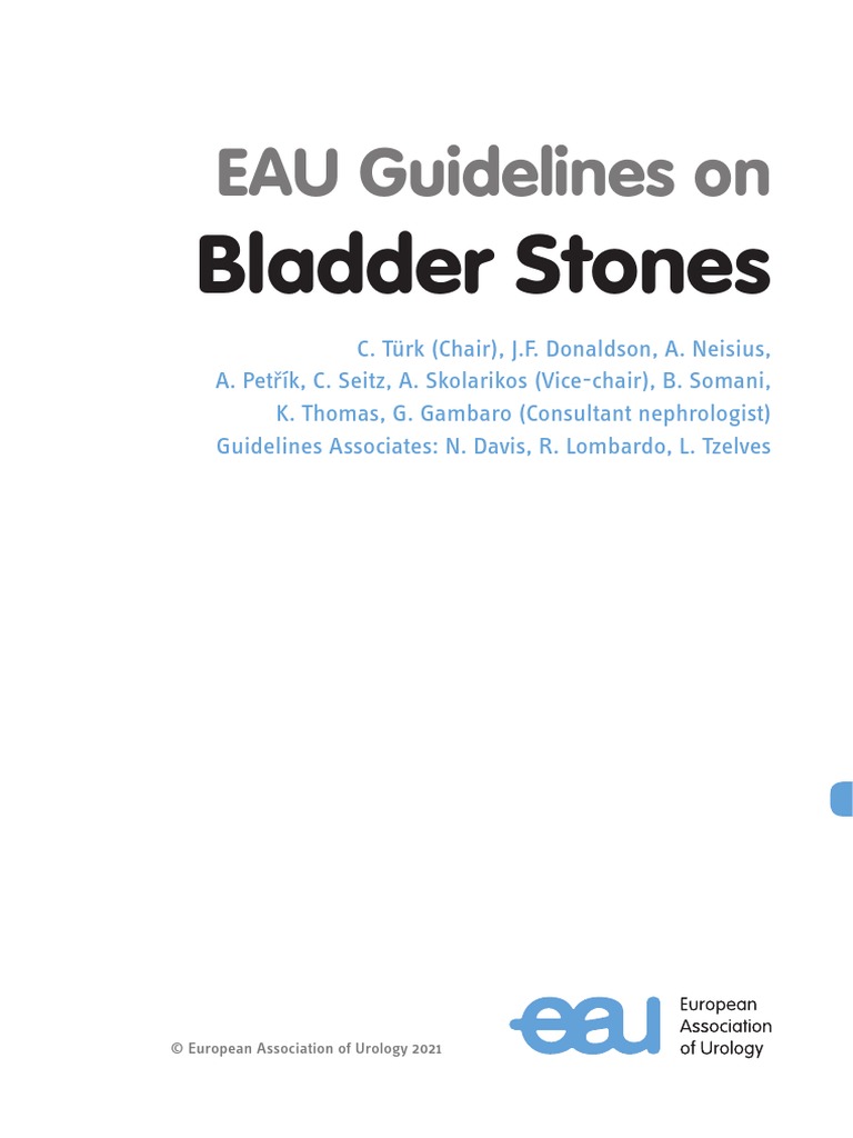 Bladder Stones | PDF | Urinary Incontinence | Urinary Bladder