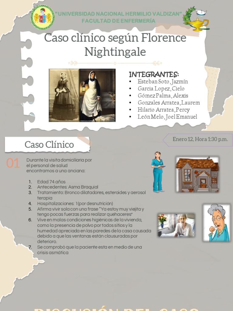 Modelo Florence Nightingale | PDF | Asma | Enfermería
