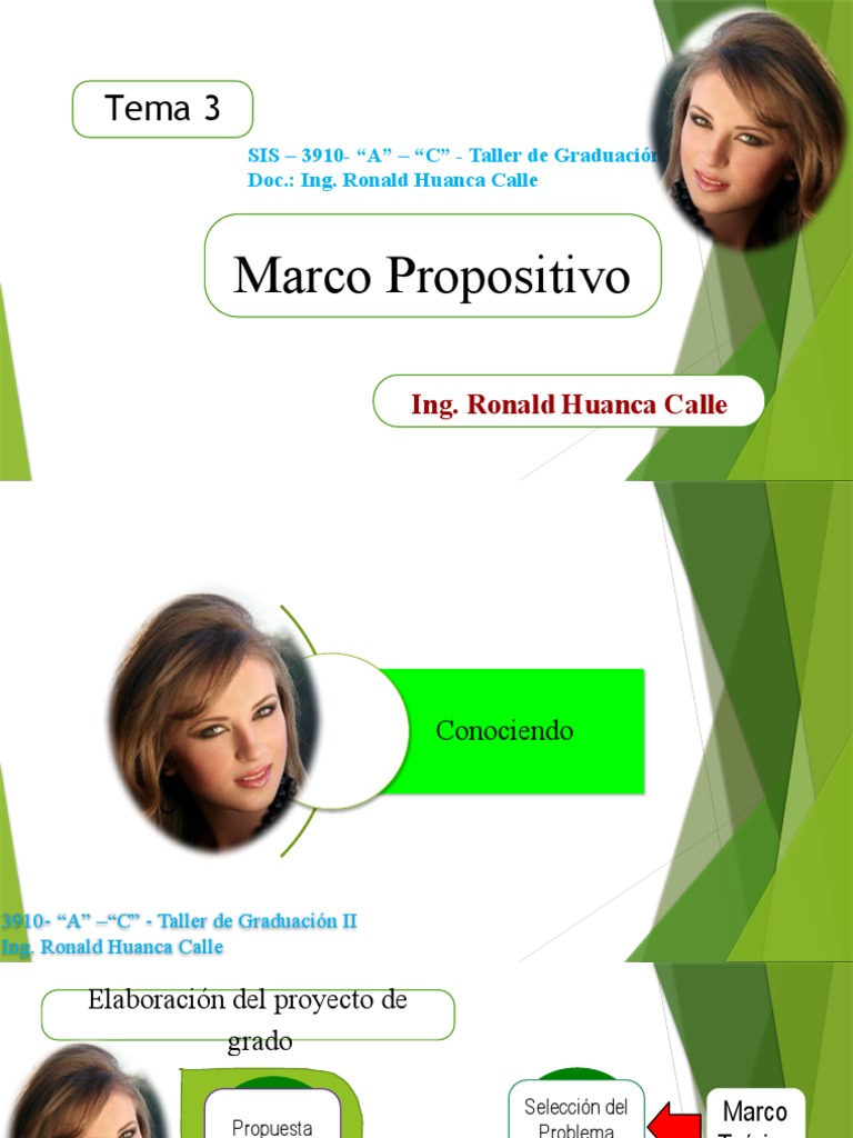 Tema 3 Marco Propositivo | PDF | Diseño | Informática