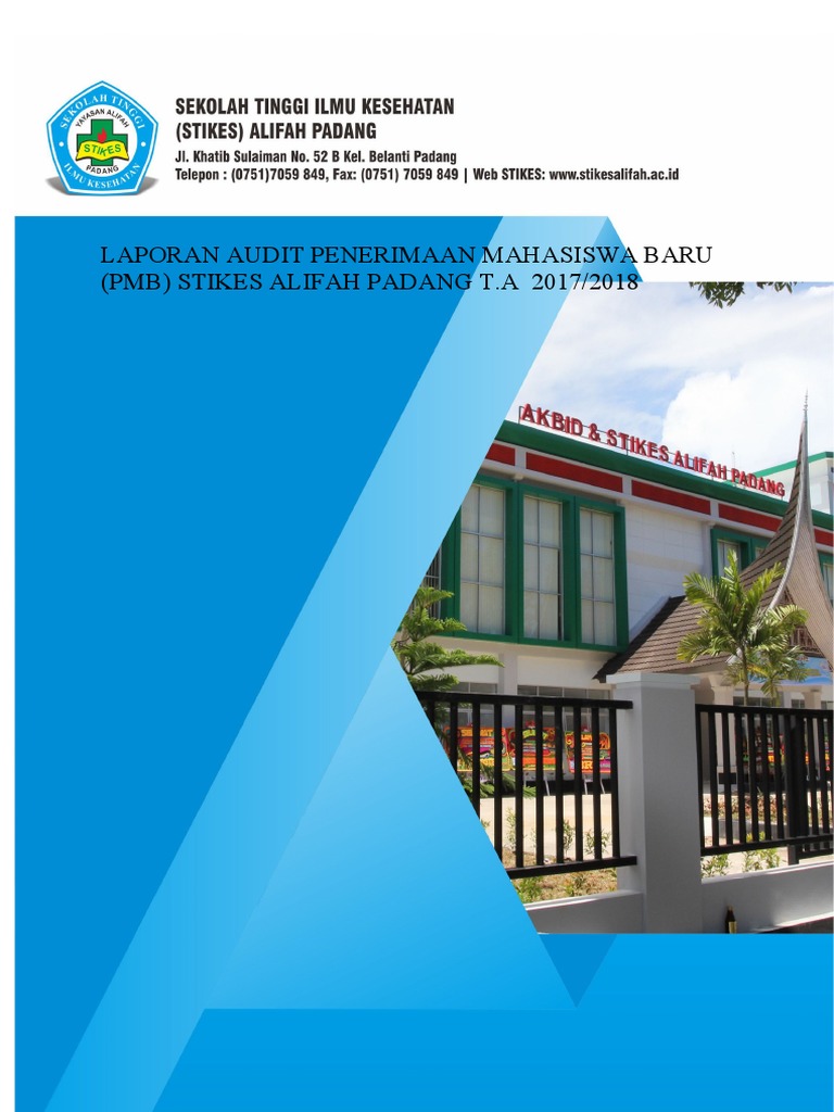 Laporan Audit PMB 2017-2018 | PDF