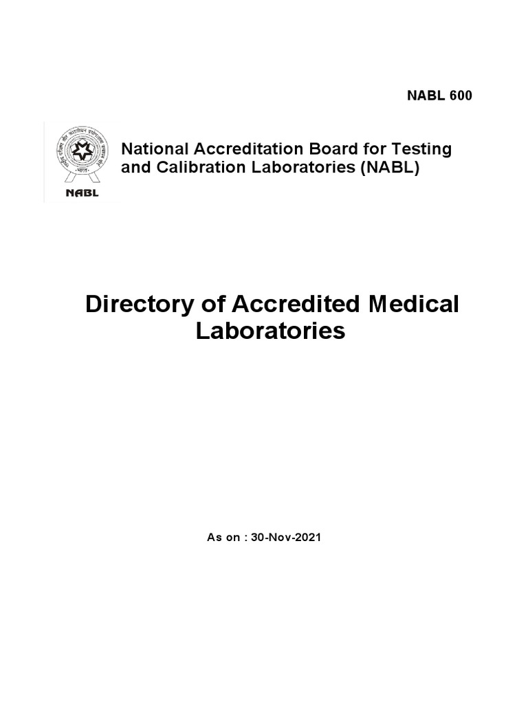 Nabl 600 | PDF | Pathology | Clinical Pathology
