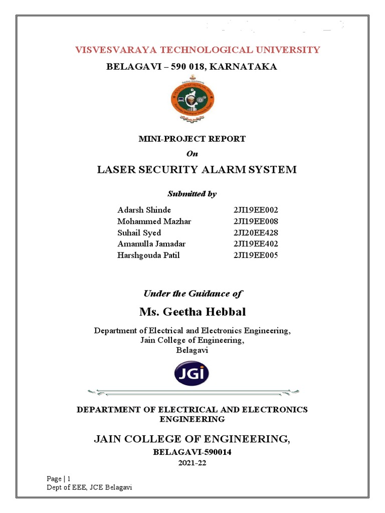 Adarsh Project Report Final-1 | PDF | Electrical Engineering | Electricity