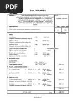 TOPIC 6 Built Up Rate Excavation | PDF | Soil