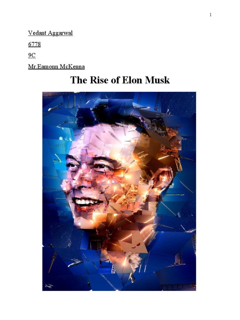 Research Report (Elon Musk) | PDF | Space X | Elon Musk
