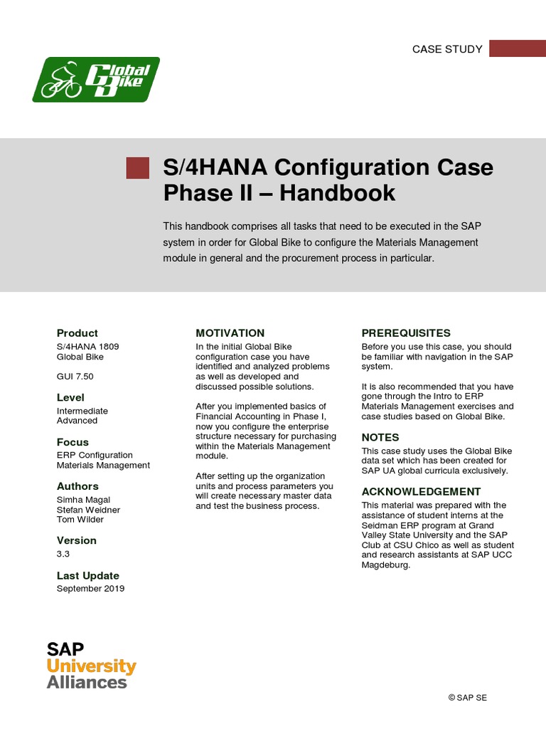 ERP Configuration Using GBI Phase II Handbook (A4) en v3.3 | PDF | Icon (Computing) | Enterprise ...
