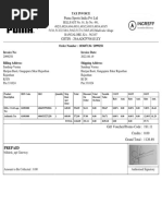 Adidas Invoice | PDF | Taxes | Governance