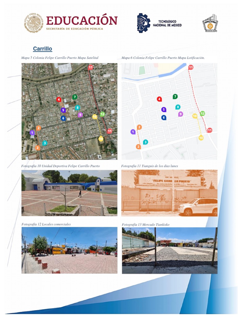 Análisis de La Forma Urbana Delegación Felipe Carrillo Puerto, Qro | PDF | Peatonal