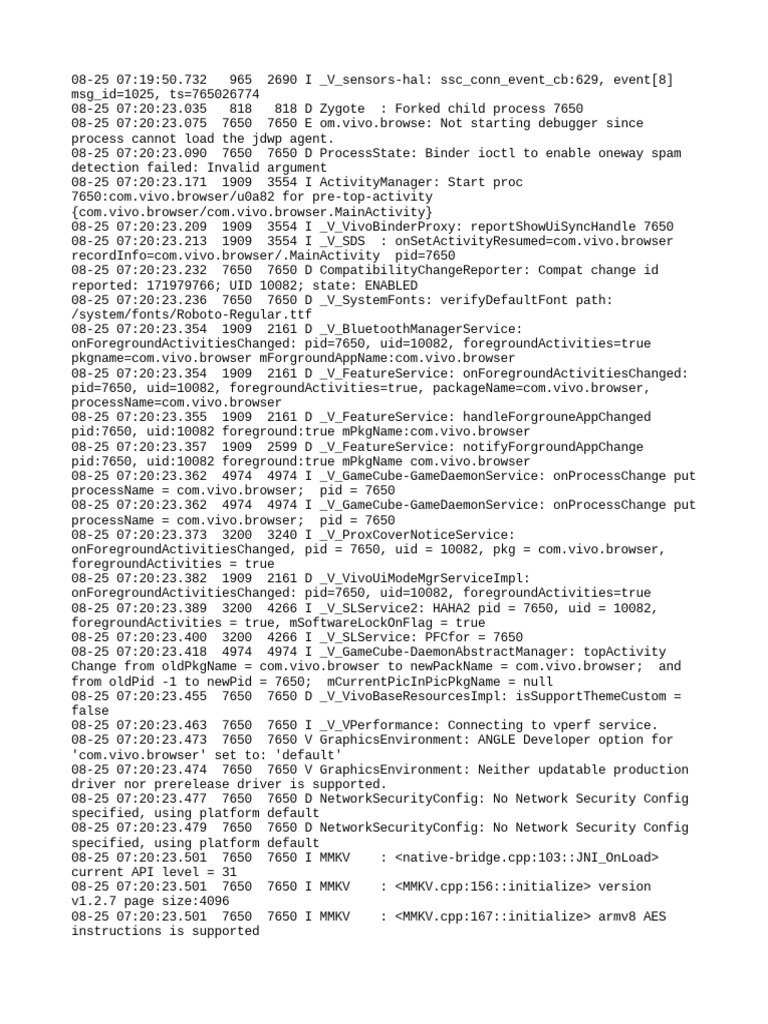 Log Pdf Java Programming Language Android Operating System 