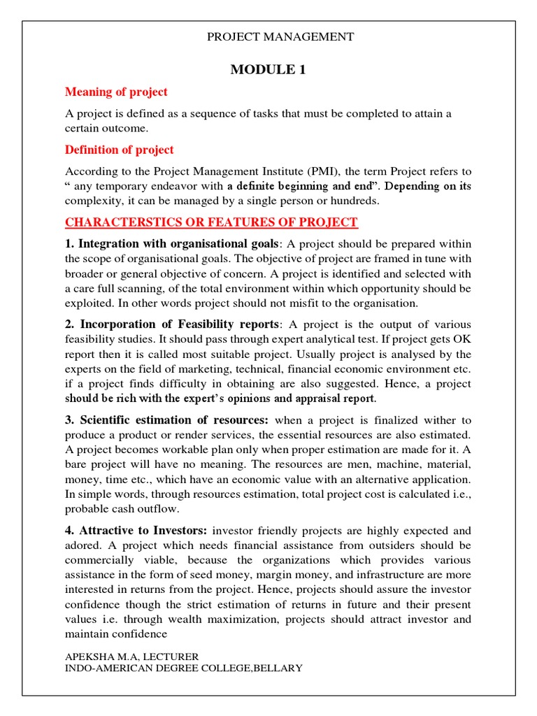 Project Management | PDF | Project Management | Feasibility Study