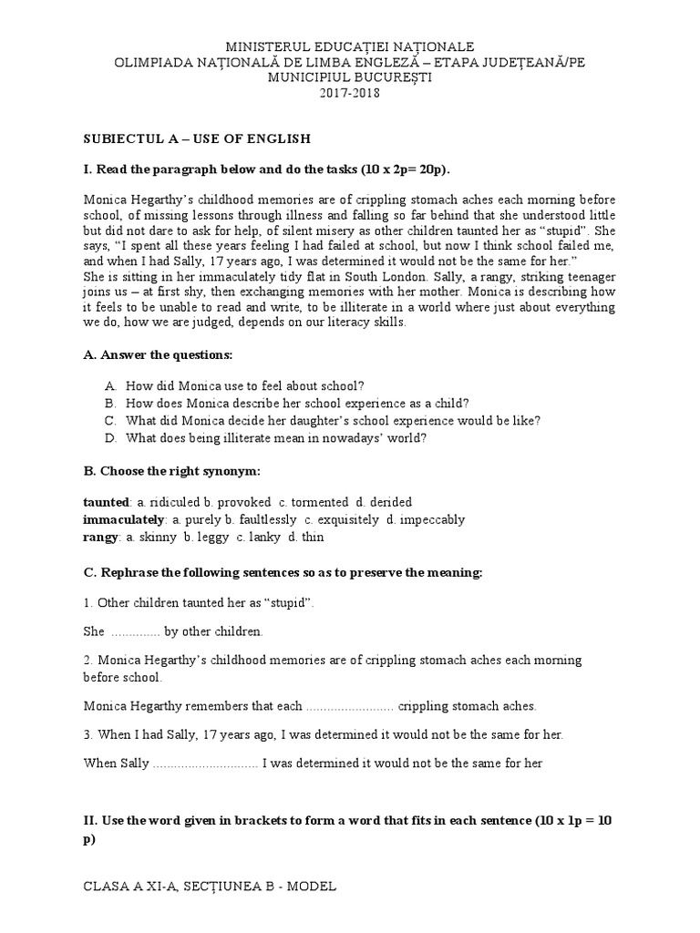 Xi B Final | PDF | Writing