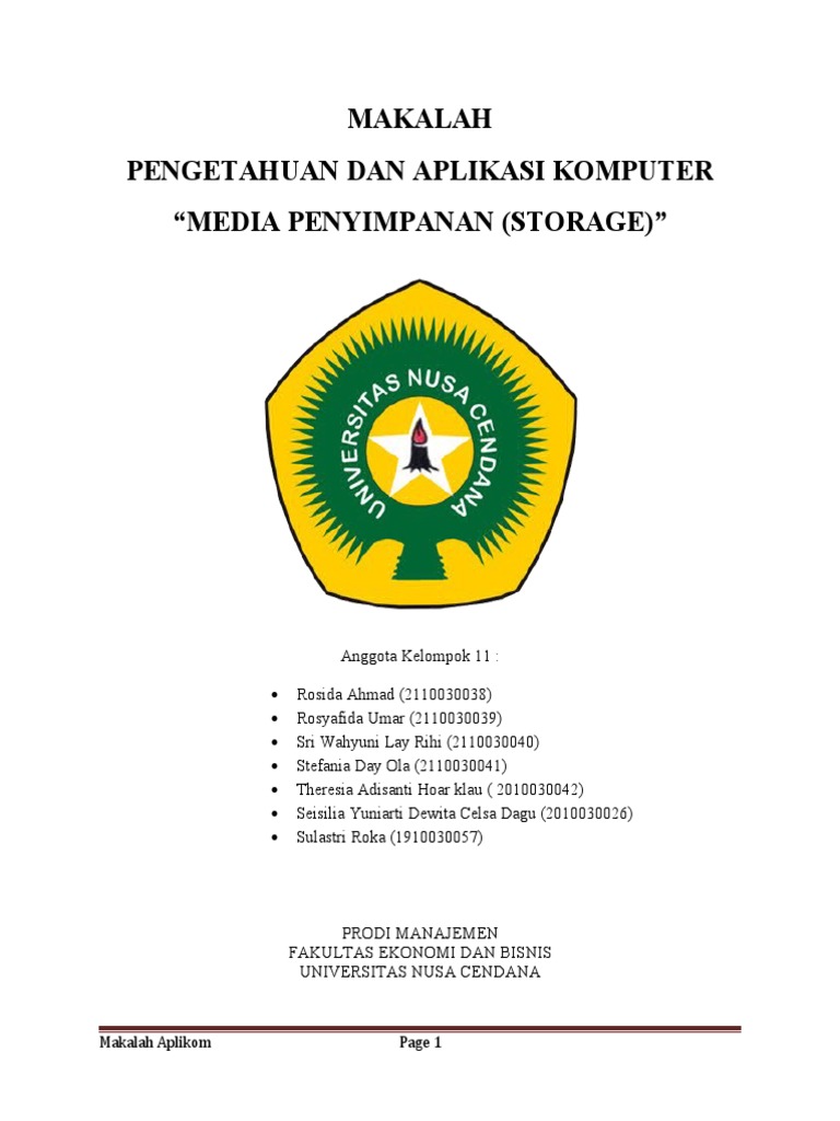 Makalah Aplikom | PDF