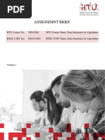 Assignment 2 Brief: Format | PDF | Time Complexity | Algorithms