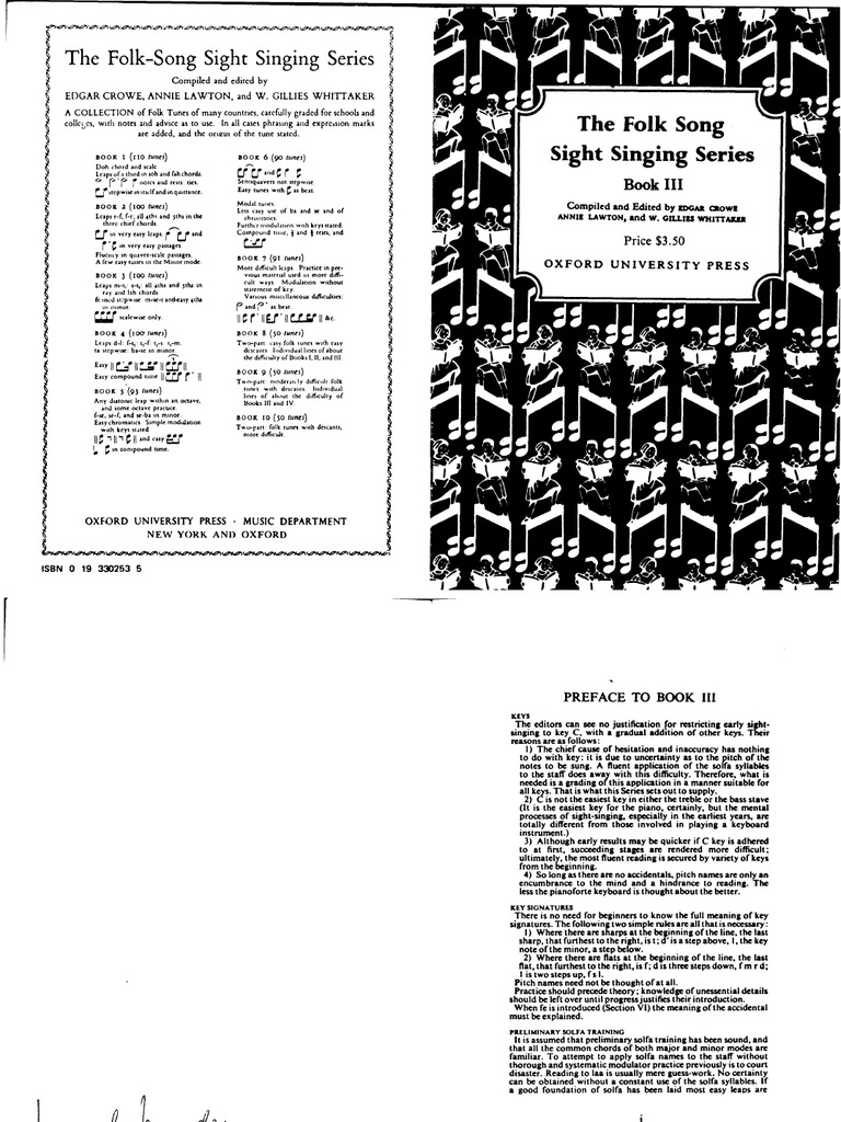 The Folk Song III | PDF