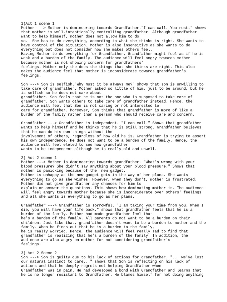 Character Dynamics in "Don't Care" Play | PDF